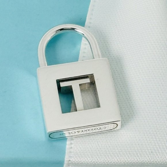 Tiffany & Co. | Jewelry | Tiffany Co Sterling Silver Letter T Alphabet ...